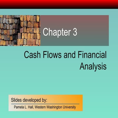 Chapter 03 Cash Flows & Financial Analysis | PPT