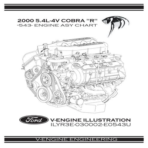 2000 Ford Mustang Cobra R Engine Manual Excerpt | PDF