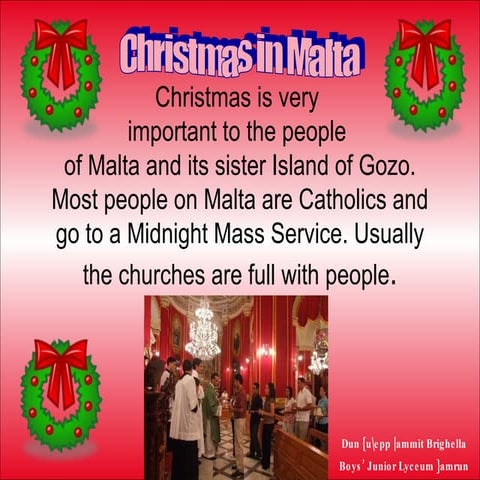 Christmas In Malta | PPS