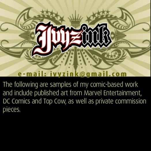 Comic Art Samples | PDF