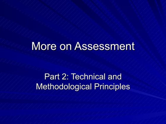 Test standardization and norming | PDF