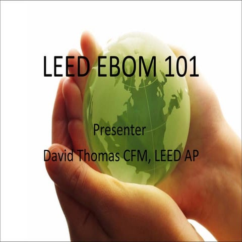 LEED EBOM 101 | PPT