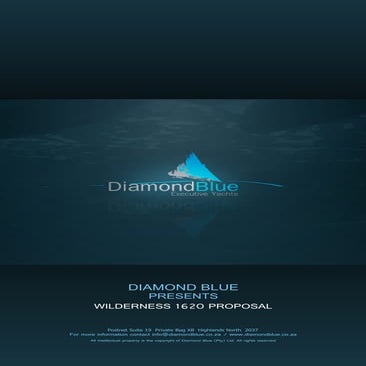 Diamond Blue Power Catamaran Presentation | PPS
