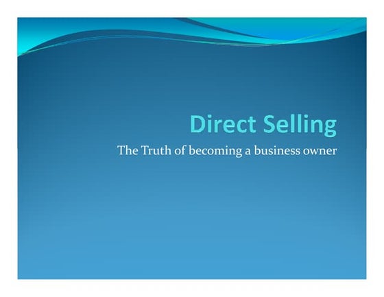 Multi level marketing | PPT
