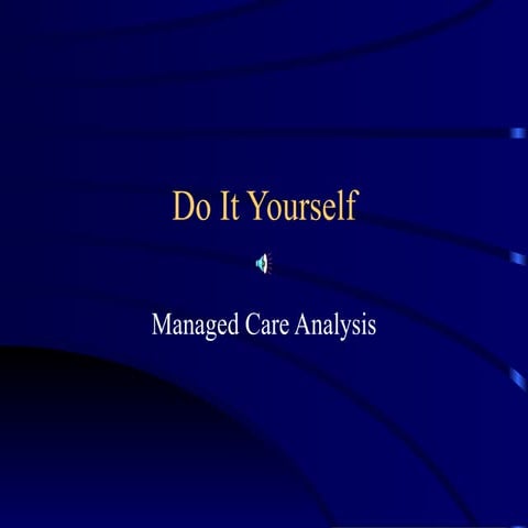 Do It Yourself | PPT