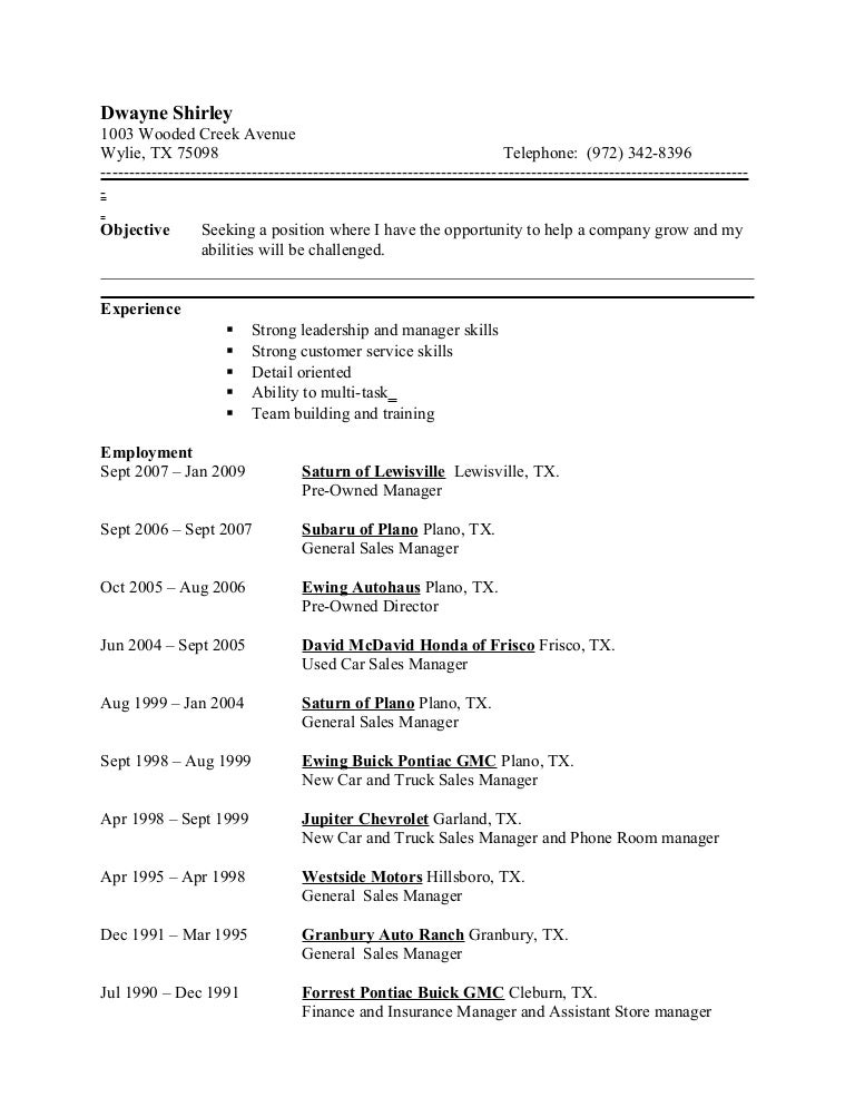 Dwaynes Resume Updated