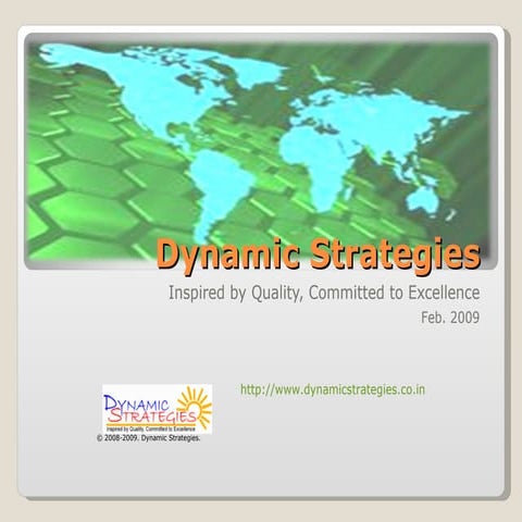 Dynamic Strategies Iso Implementation Corporate Presentation Ii | PPT