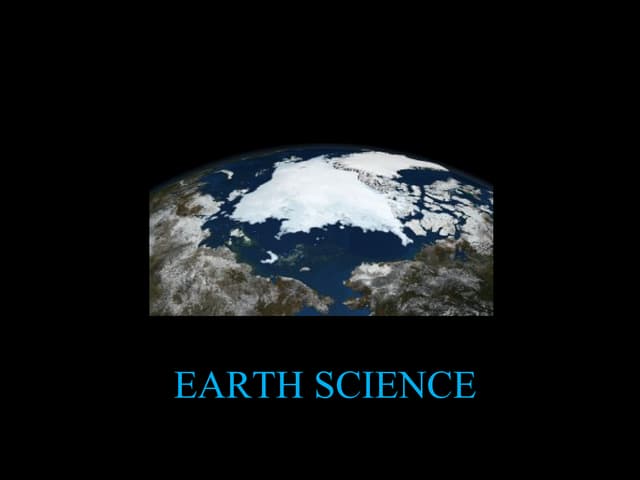 Earth Science | PPT