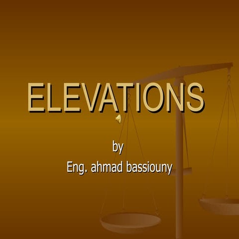 Elevations | PPT