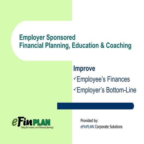 Employee Financial Wellness | PPT