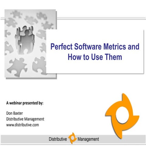 In Search of the Perfect Metric | PPT