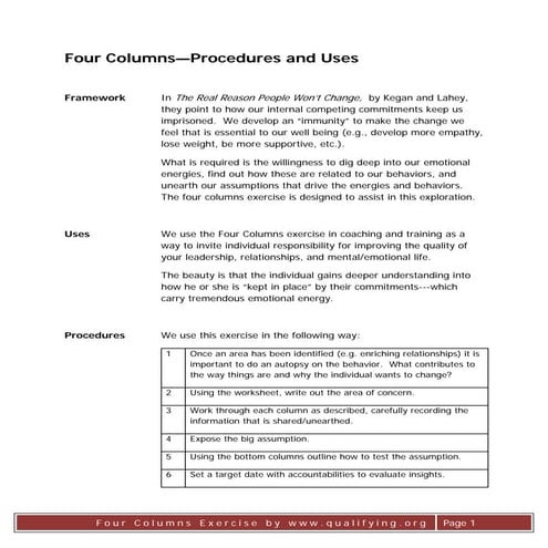 Four Columns | PDF
