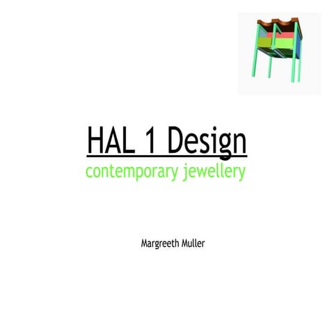 HAL 1 Design | PPT