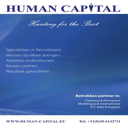 Human Capital Brochure | PDF