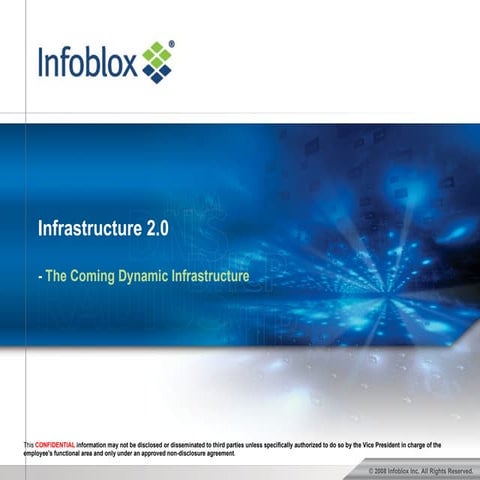 Infrastructure 2 0 Sales Preso Dec 2008 | PPT