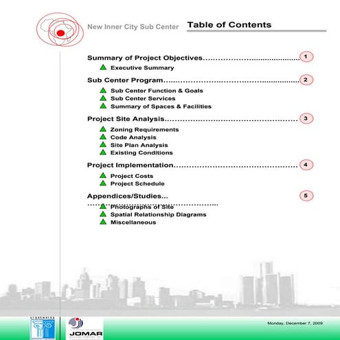 Inner City Sub Center | PPT