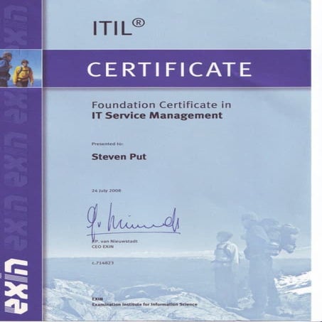 Itil Certificaat | PDF