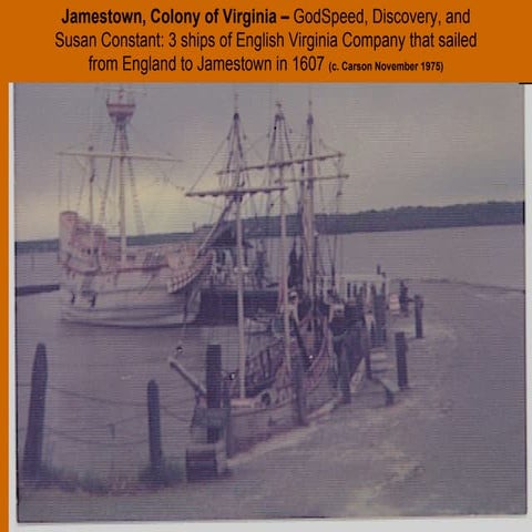 Jamestown And Plymouth Settlements | PPT