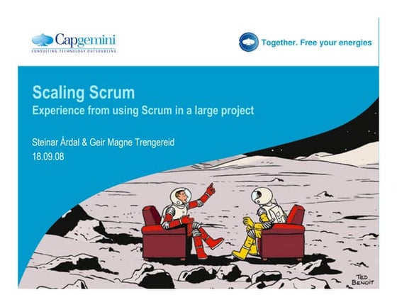 Scrum in large projects | PPT