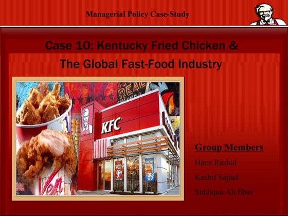 Kfc business and industry analysis | PPT