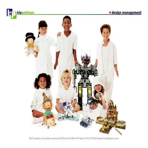 Kip Pohlman, Toy Portfolio | PDF