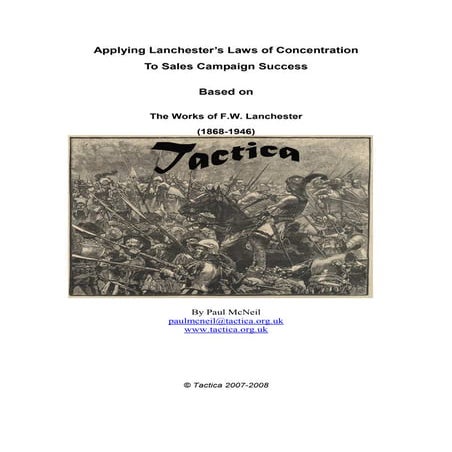 Lanchester Laws | PDF | Physics | Science