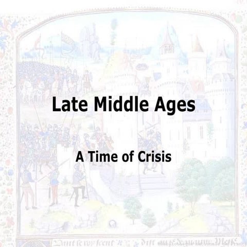 Late Middle Ages | PPT