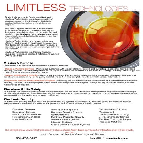 Limitless Tech 2 | PDF