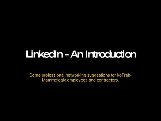 How To Really Use LinkedIn In 10 Slides | PPT