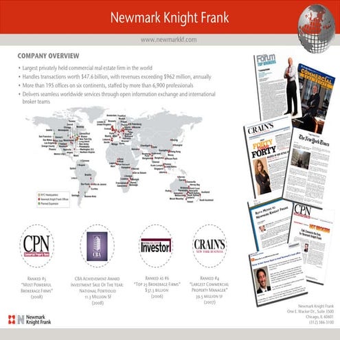 Newmark Knight Frank | PDF | Sale & Lease Back | Business Banking & Finance