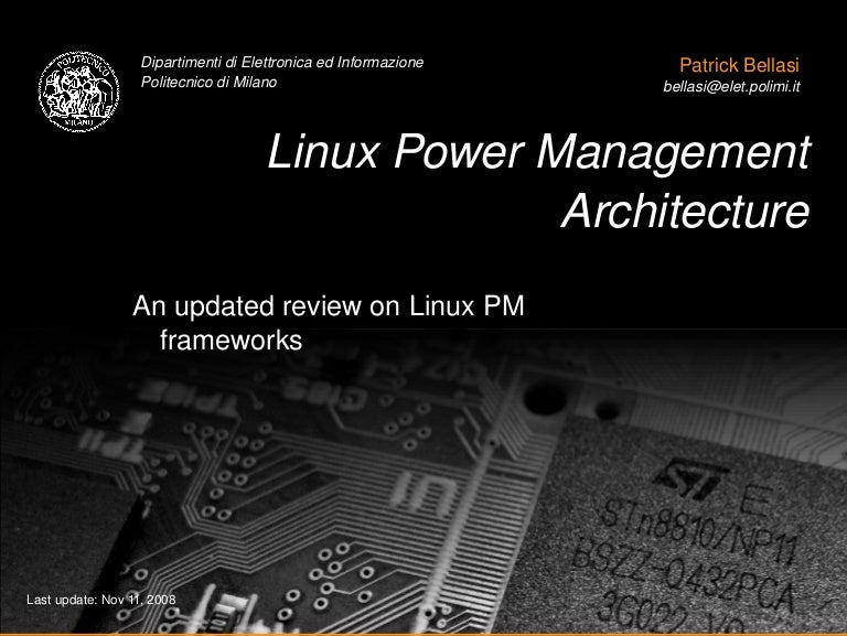 Linux Power Management Slideshare
