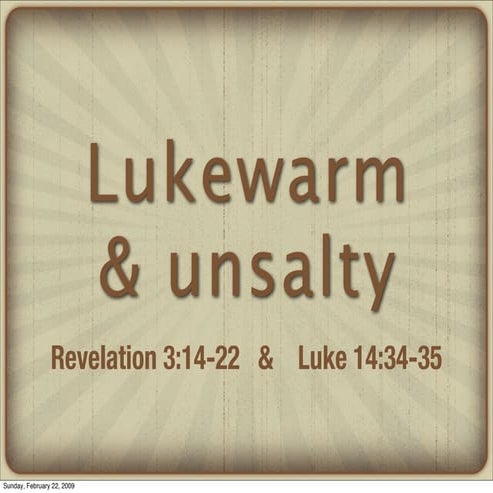 Lukewarm | ZIP