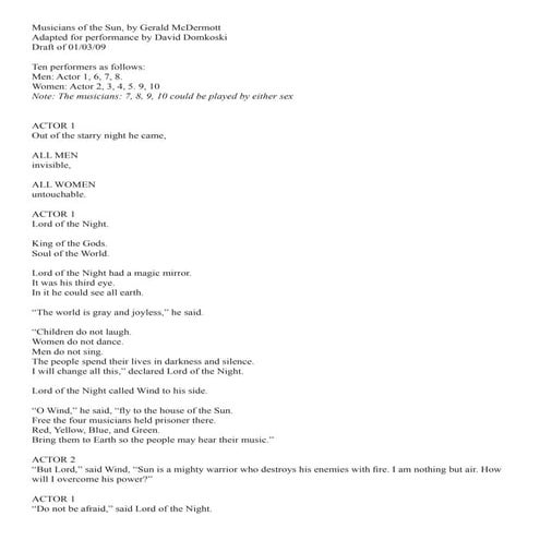 Musicians | PDF | Musicals | Genres