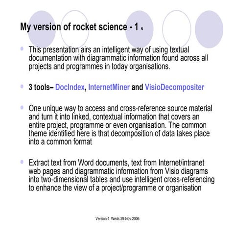 My Version Of Testing Rocket Science V4 | PPT