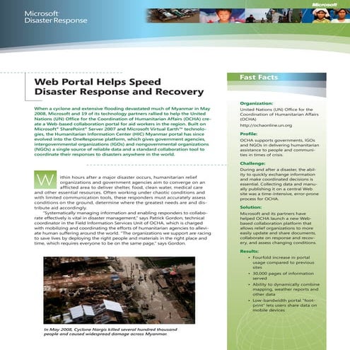 Open Data in Disaster Management | PDF
