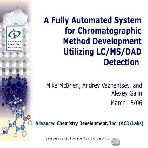 Pittcon06 Auto Chrom | PPT