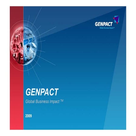 Presentación Genpact 2009 | PDF