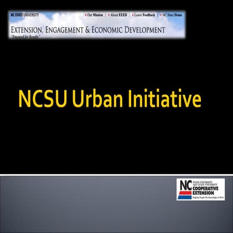 NCSU Partnership Potential | PPT