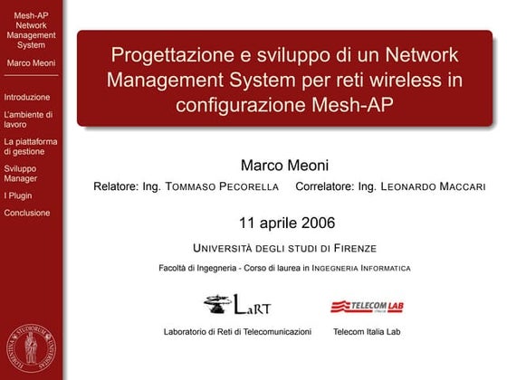 tempi e scaletta presentazione | PPT