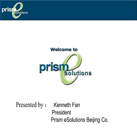Prism China Presentation 12 08 | PPT