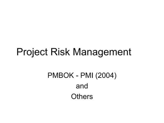 Risk management process diagram | PPT