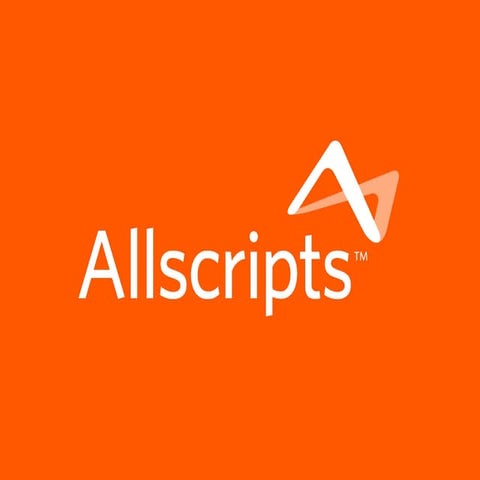 Allscripts MyWay EHR | PPT