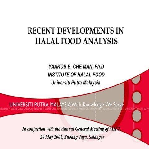 Halal awareness ppt slideshare | PPTX