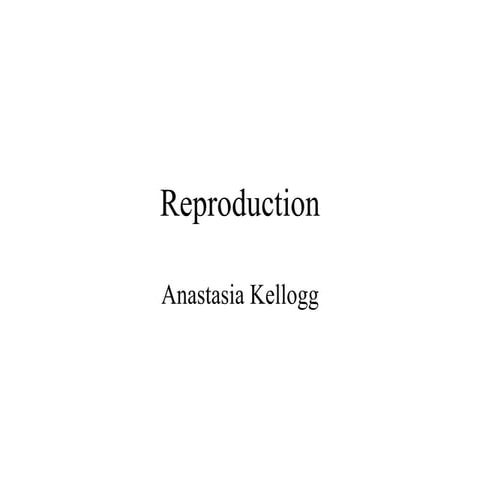 Reproduction | PPT