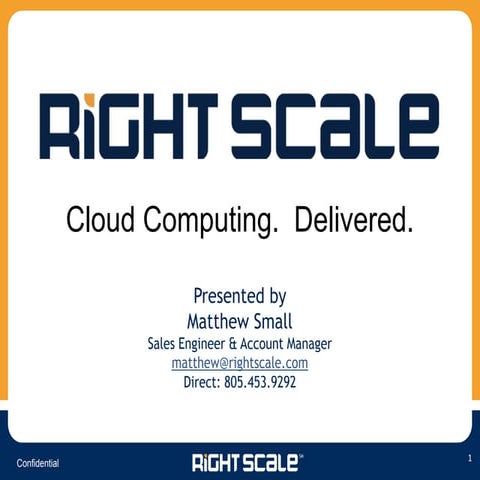 RightScale Introduction, Amazon EBS | PDF | Cloud Computing | Internet