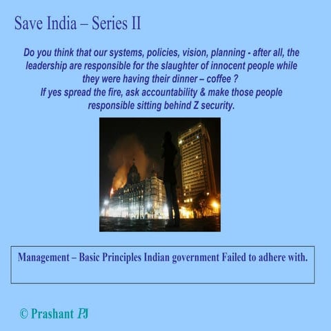 Save India | PPT