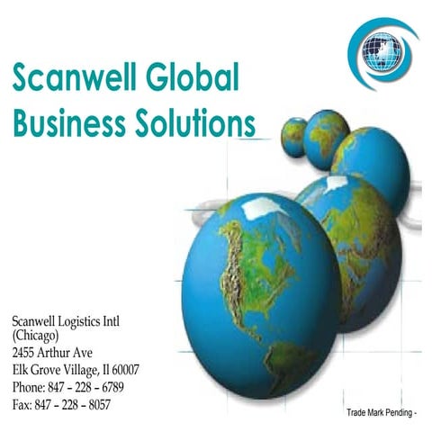 Scanwell Global Business Solutions | PPT