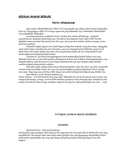 20 Resensi Novel | DOCX