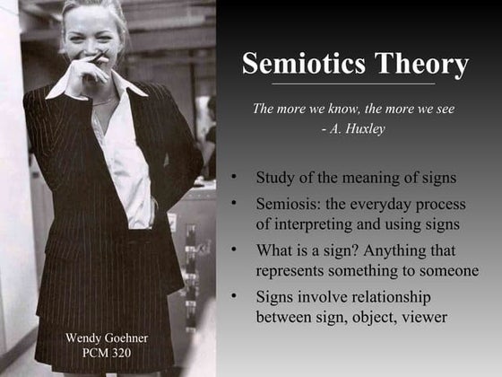 Semiotics | PPT