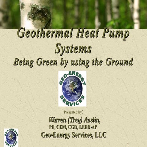 GeoExchange Systems | PPT